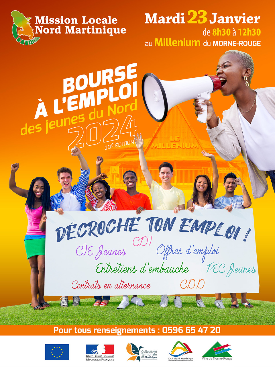 Bourse à l’Emploi 2024 – Milnord Martinique